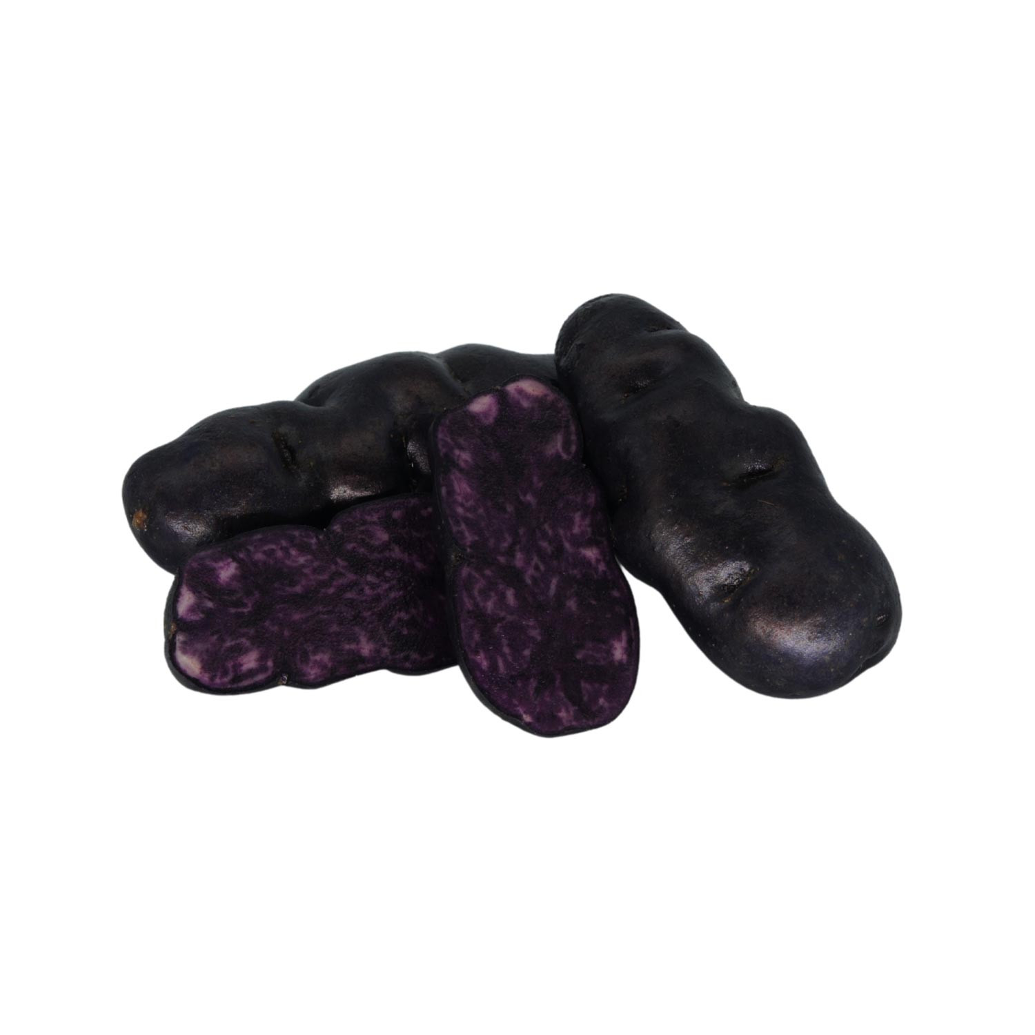 Cartofi mov de samanta Vitelotte Noir 1 kg - ferma-gradina.ro