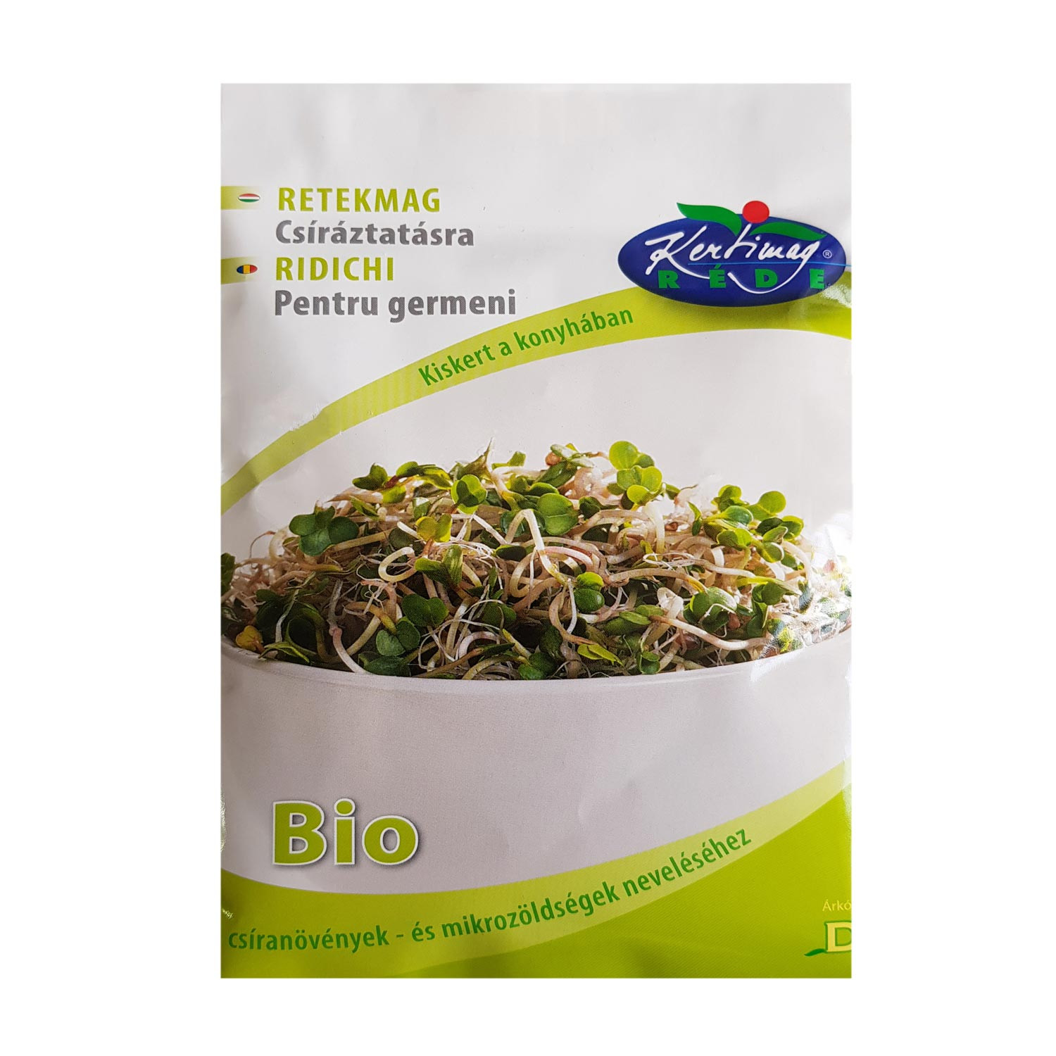 Seminte pentru germinat Ridichi BIO 30g - ferma-gradina.ro